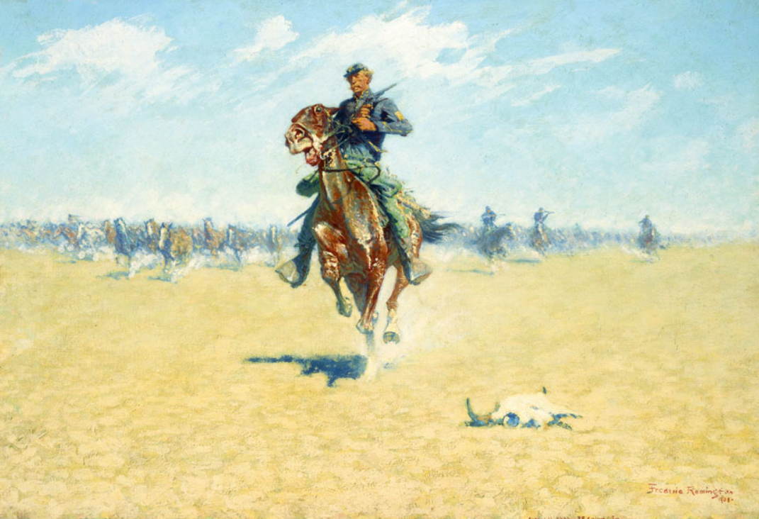 Cutting Out Pony Herds 1908 – Frederic Remington Art Museum Shop