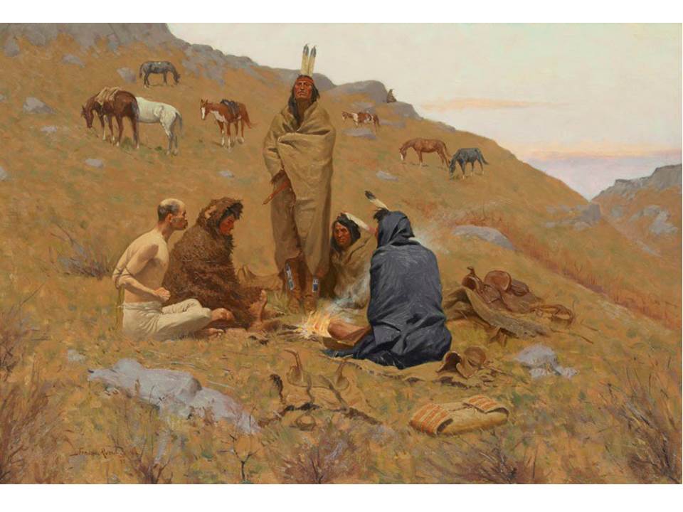 Captured 1899 canvas – Frederic Remington Art Museum Shop